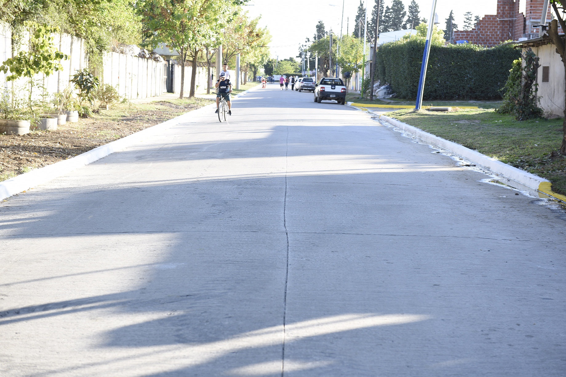 Nueva obra de pavimentación inaugurada en Pablo Nogués - El Diario de ...