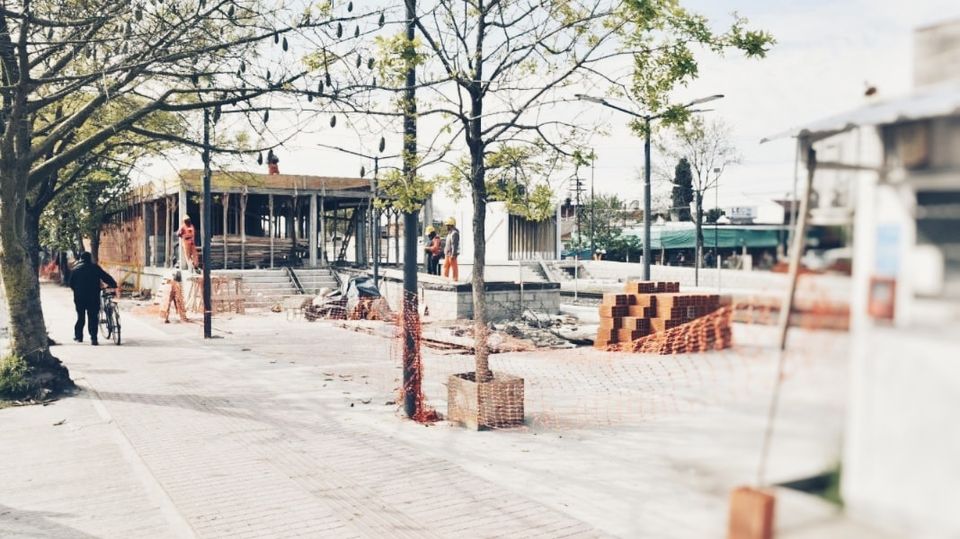 Continúa la obra en la estación de Pablo Nogués - El Diario de Malvinas