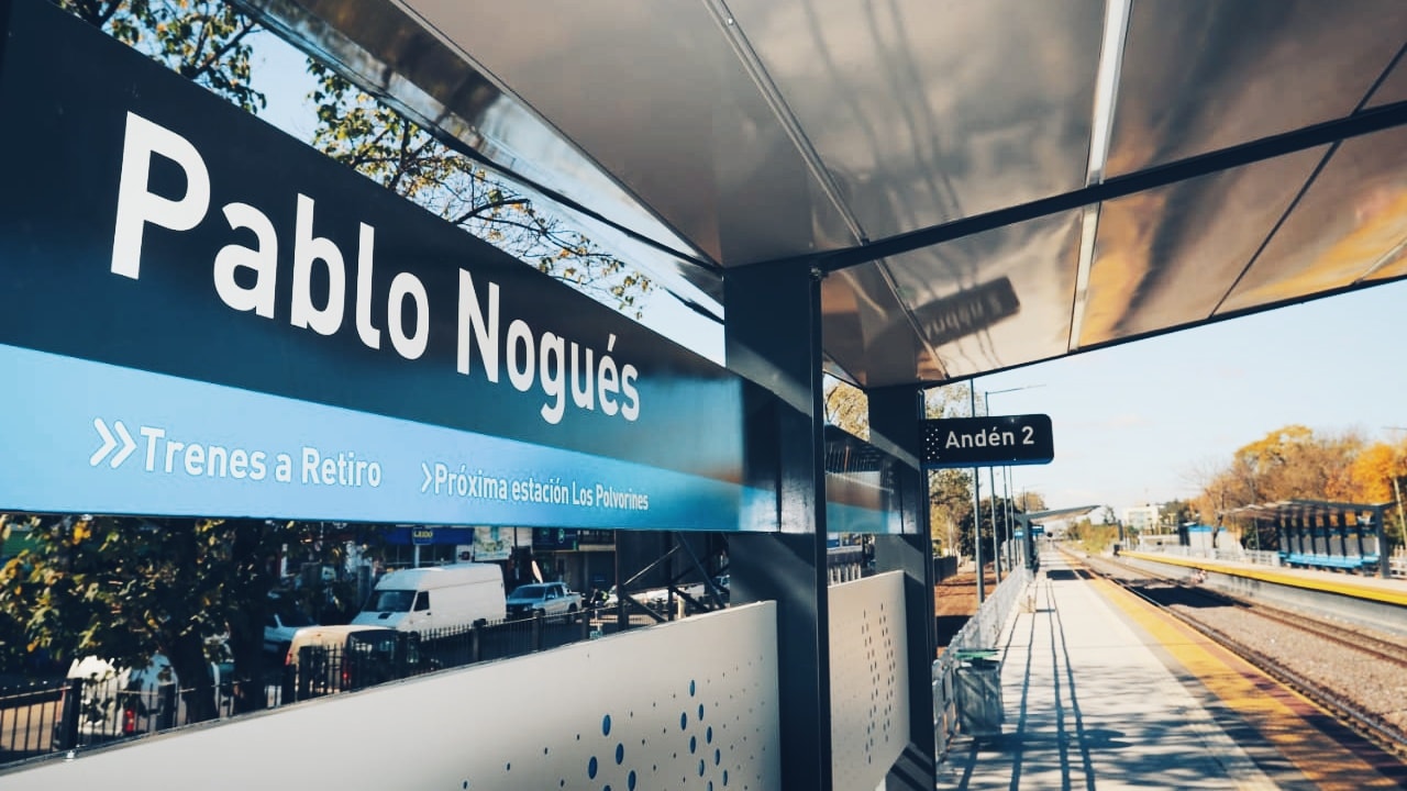 Se viene la inauguración de la estación de Pablo Nogués - El Diario de ...