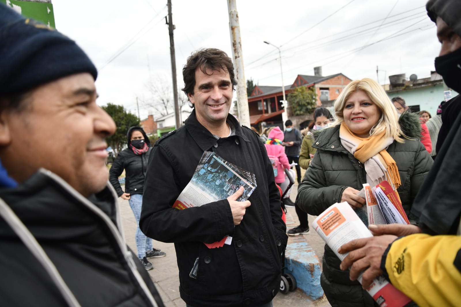 Gabriel Solano visitó José C. Paz - El Diario de Malvinas